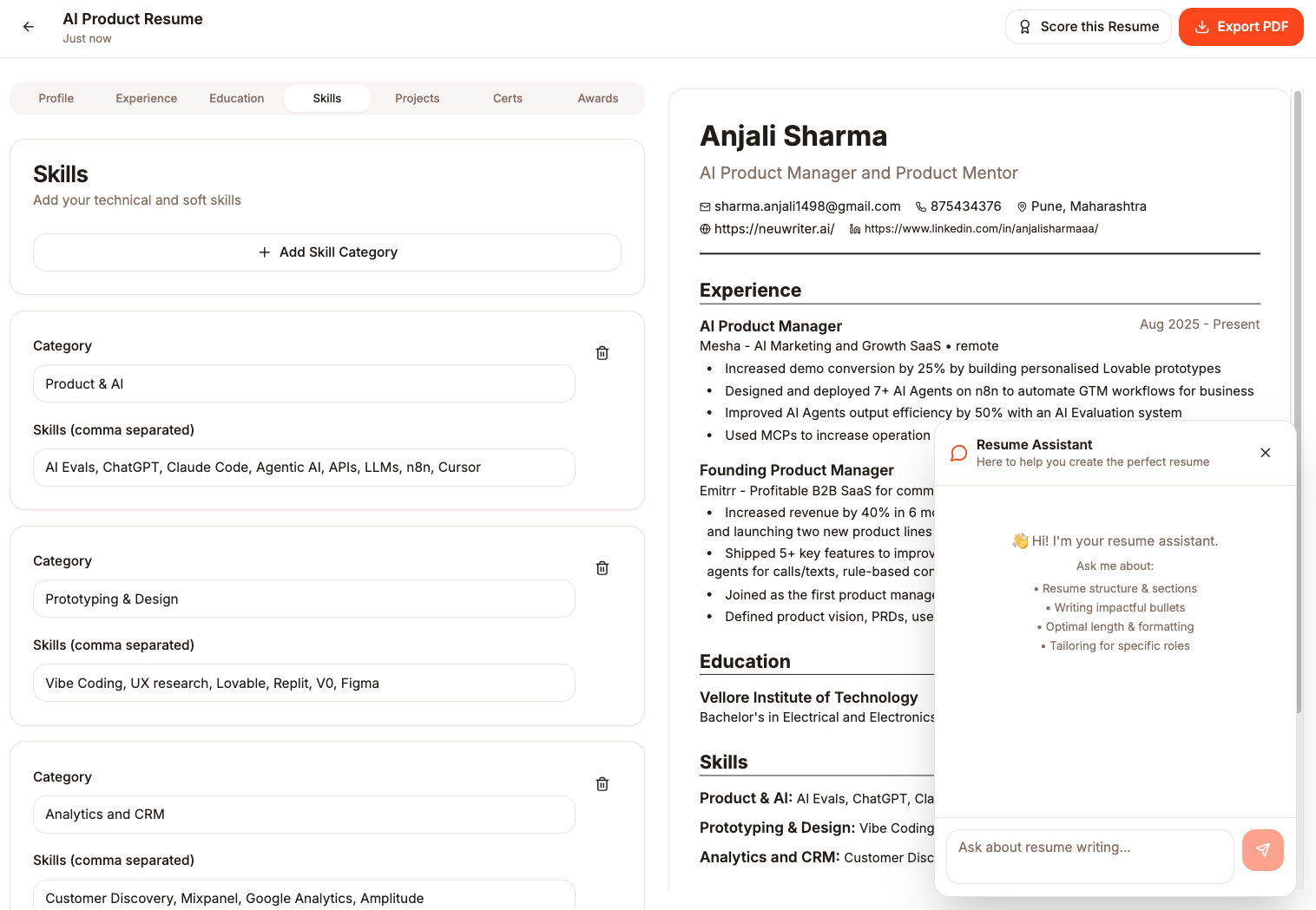 Land Better Jobs - AI Career Copilot Platform for Product Managers